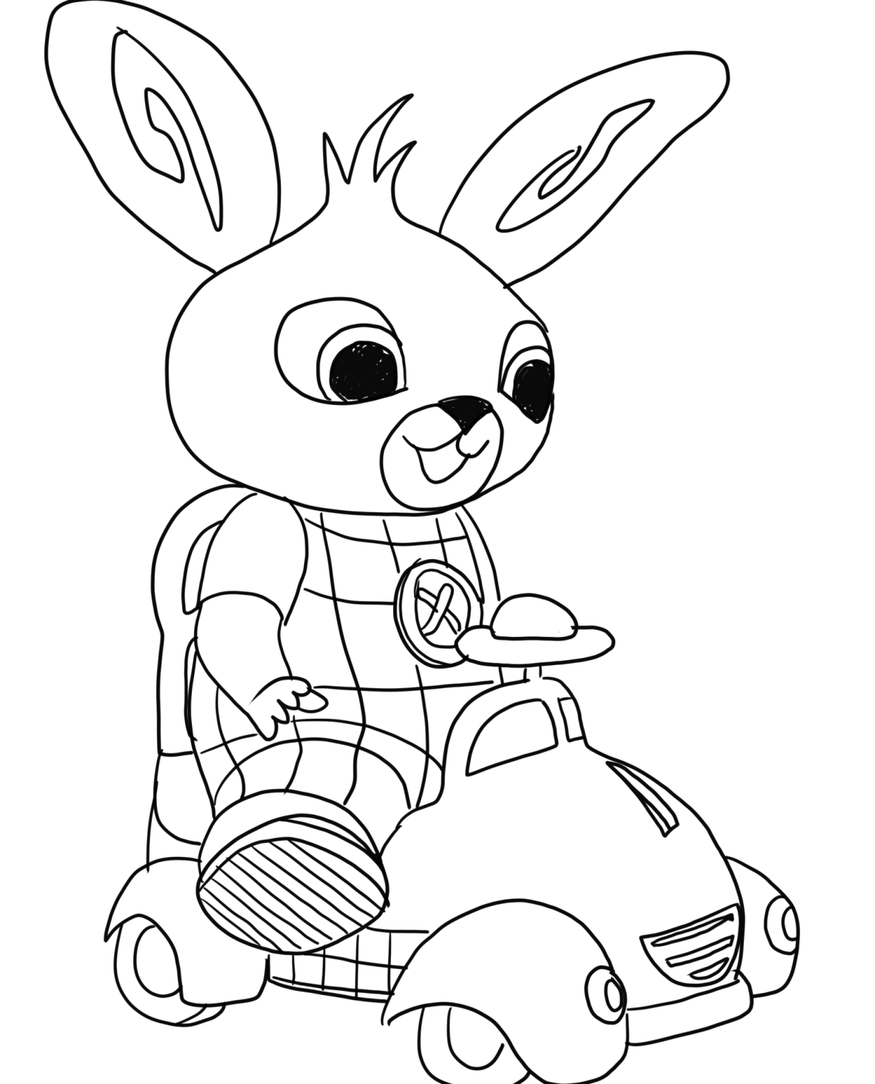 Pages à coloriage Bing pour les enfants - GBcoloriage