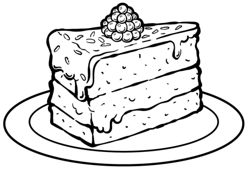 25+ Pages de coloriage de gâteaux pour les enfants