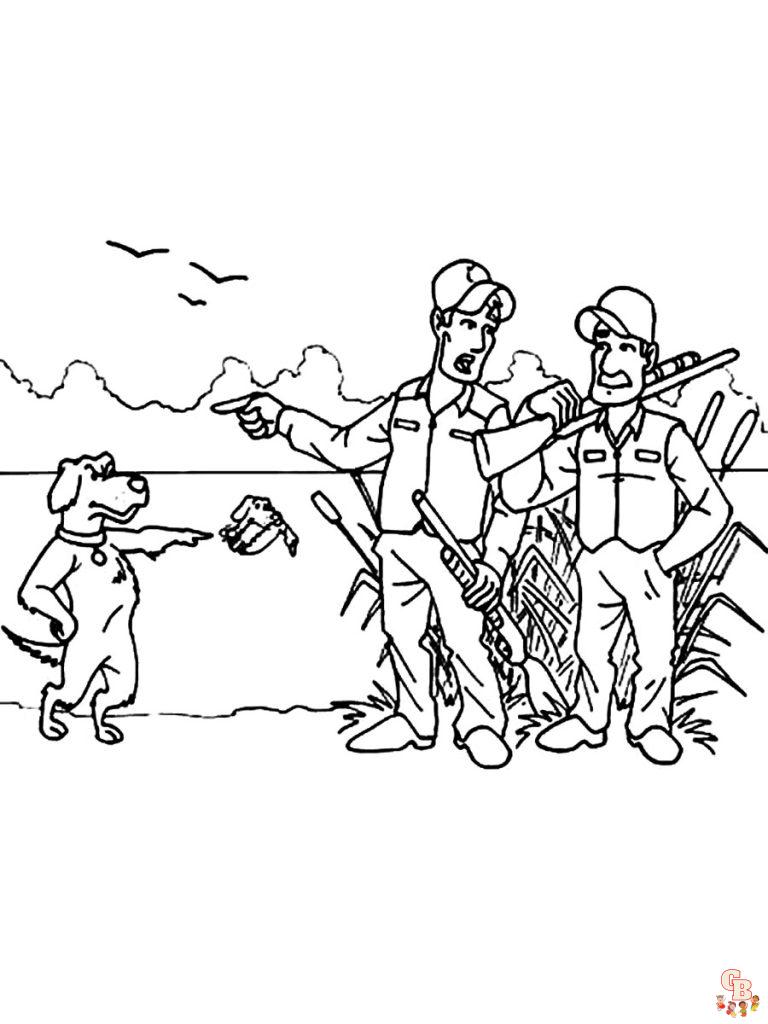 25+ pages de coloriage de chasseurs pour les enfants