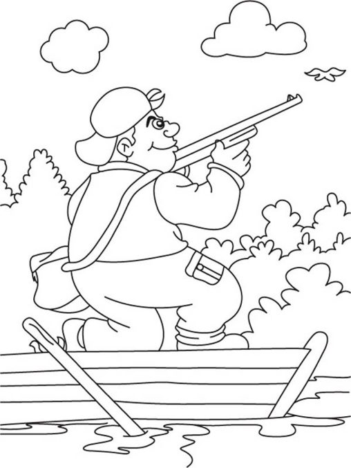 25+ pages de coloriage de chasseurs pour les enfants