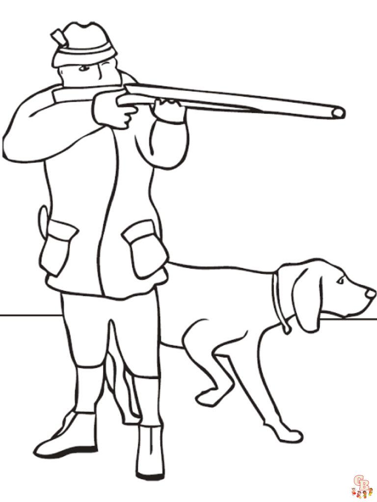 25+ pages de coloriage de chasseurs pour les enfants