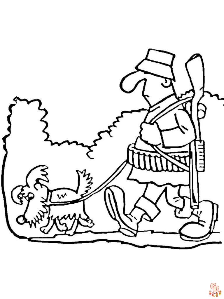 25+ pages de coloriage de chasseurs pour les enfants