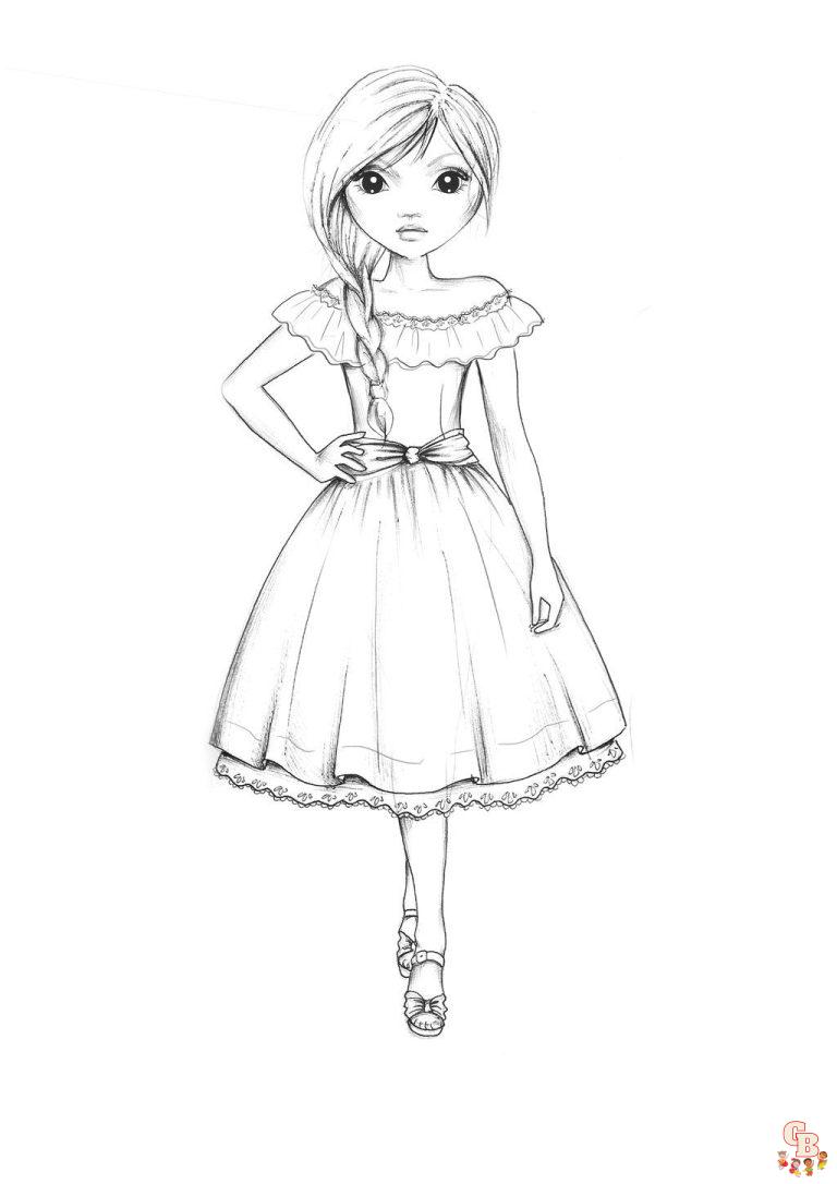 Découvrez les meilleurs coloriage Top Model à imprimer