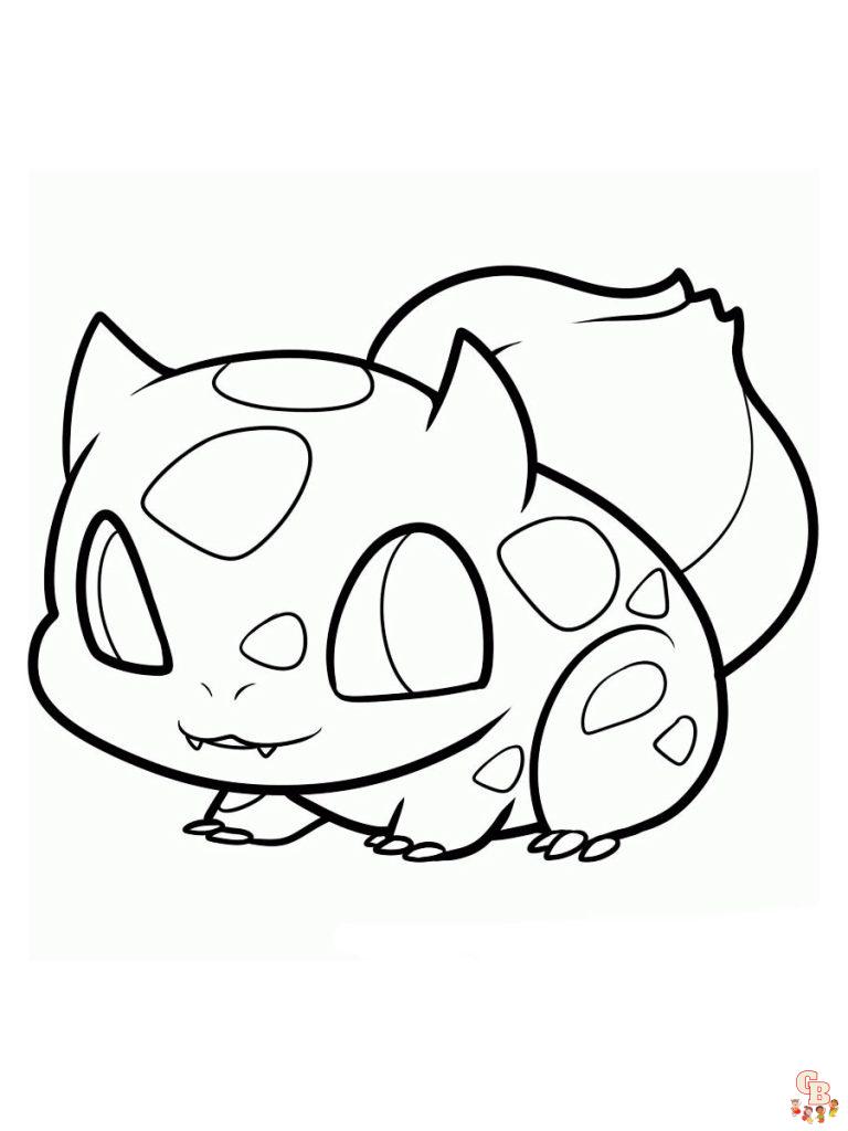 Coloriage Bulbizarre Des dessins à colorier à imprimer gratuitement