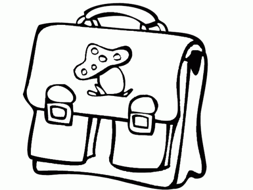 Coloriage cartable les meilleurs dessins à imprimer pour la rentrée