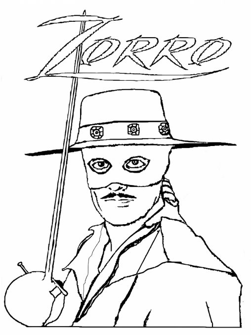 Zorro Coloring: Gratis tekniker och modeller, ultimat guide