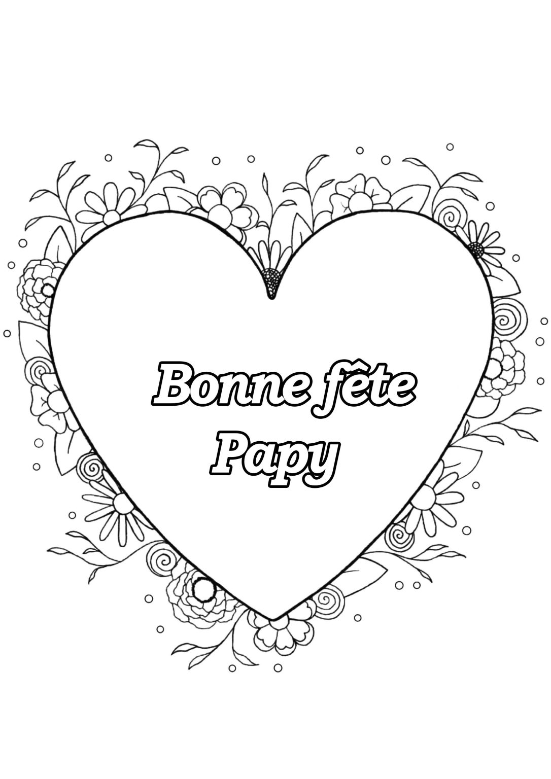 Fete des Papy coloriage pages : Idées et Modèles à Imprimer free